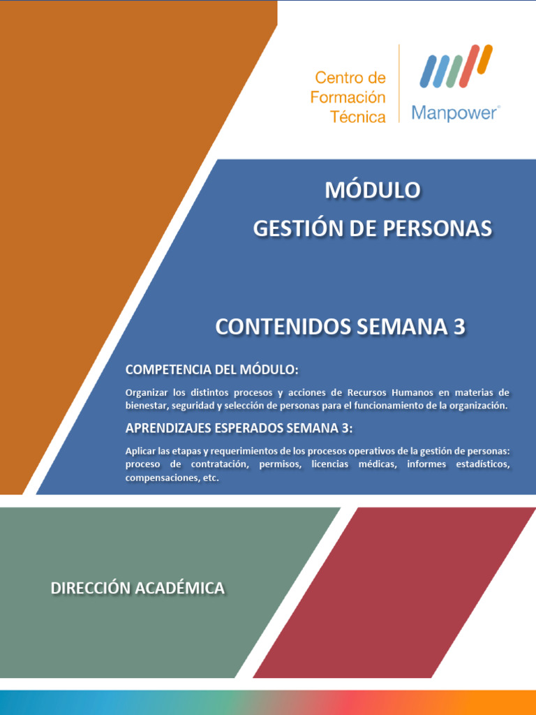 Material Gestión de Personas S3 | PDF
