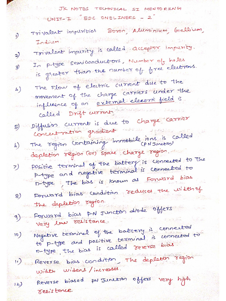 2.Jk Notes Tech Si Oneliners | PDF