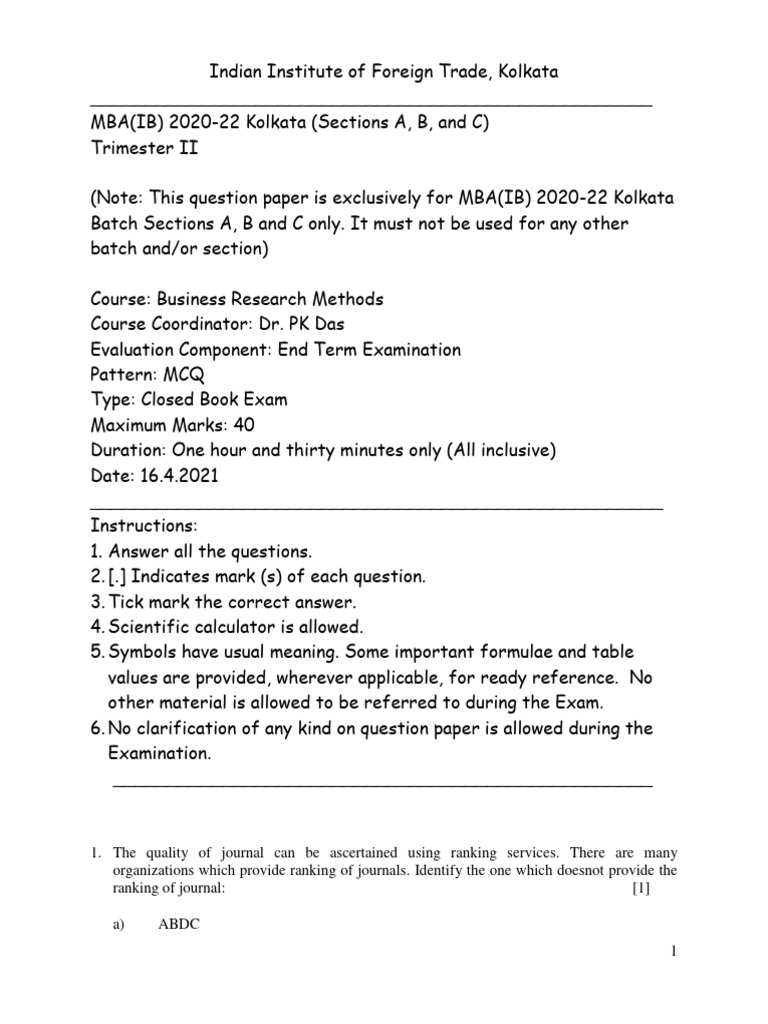 BRM - PKD | PDF | Errors And Residuals | Statistics