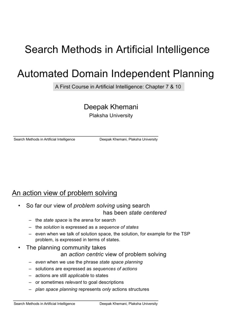 SMAI-Automated-Planning | PDF