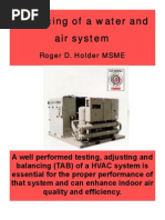 HVAC Air Balance Report Template | PDF | Engineering Thermodynamics ...