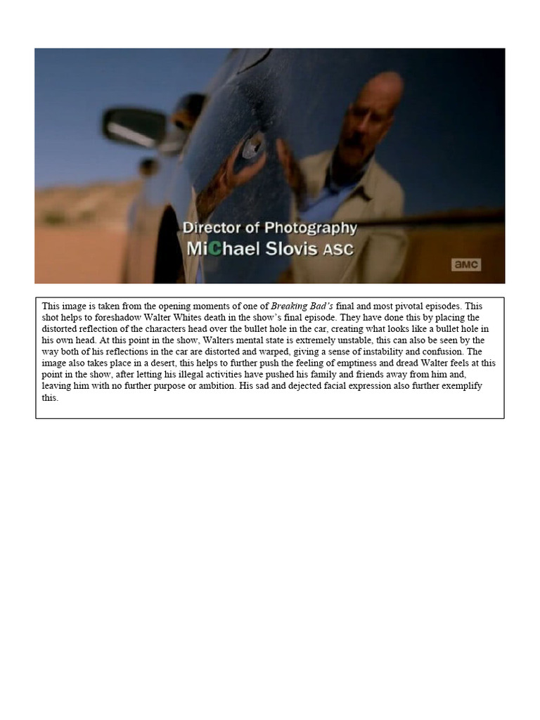 Breaking Bad Scene Analysis | PDF