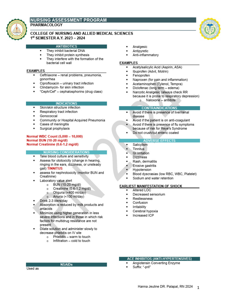 Pharmacology | PDF | Aspirin | Drugs