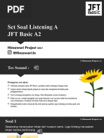 Latihan Soal A SSW Pertanian (Himawari Project) | PDF | Karier & Perkembangan