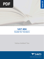 VAT201 Return Completion Guide | PDF | Value Added Tax | Invoice