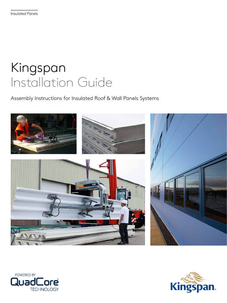 Kingspan Installation Guide 07 2019 EN | PDF | Technology & Engineering