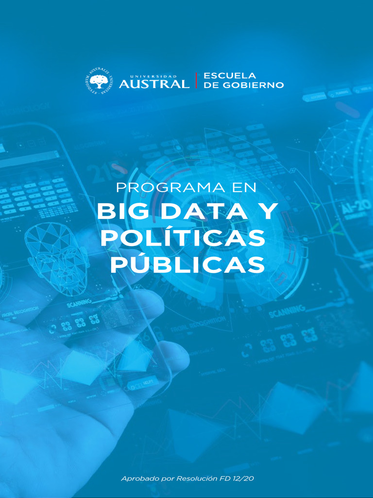 Big Data y Politicas Publicas Programa 2020 1 | PDF | Python (lenguaje de programación ...