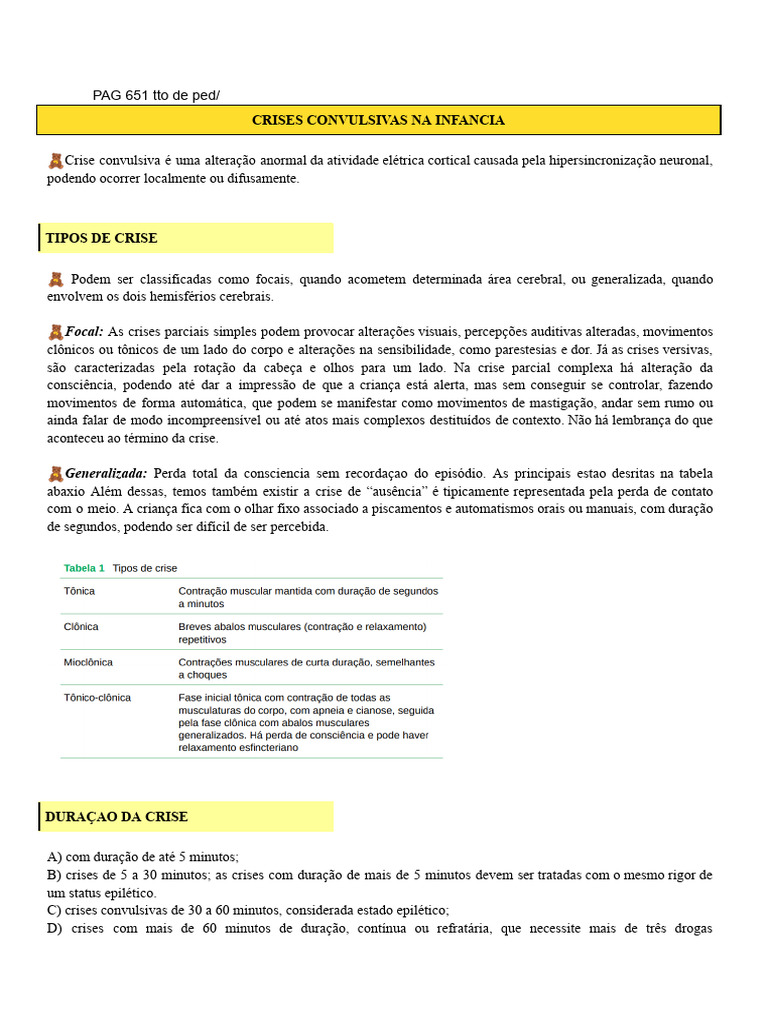 Crises Convulsivas Ped 01 | PDF | Epilepsia | Midazolam