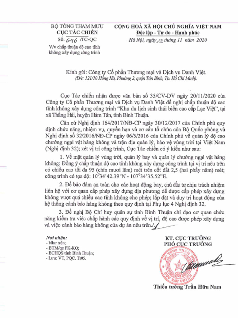 Chap Thuan Cao Do Tinh Khong | PDF