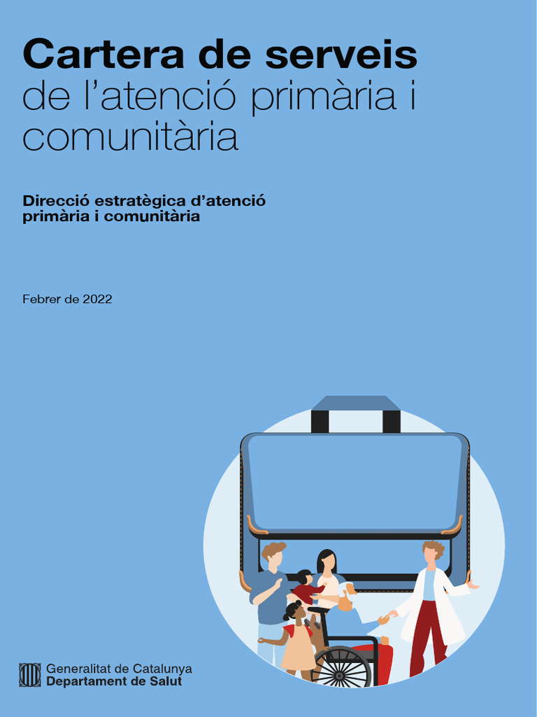 Cartera de Serveis de L'atencio Primaria I Comunitaria | PDF