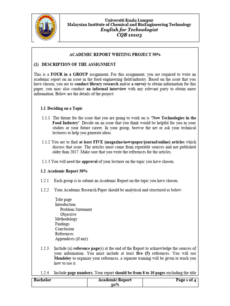 Academic Report Oct23 | PDF