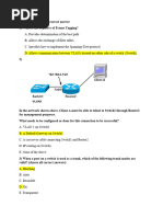Final Exam Answers Full | PDF | Ip Address | Computer Network