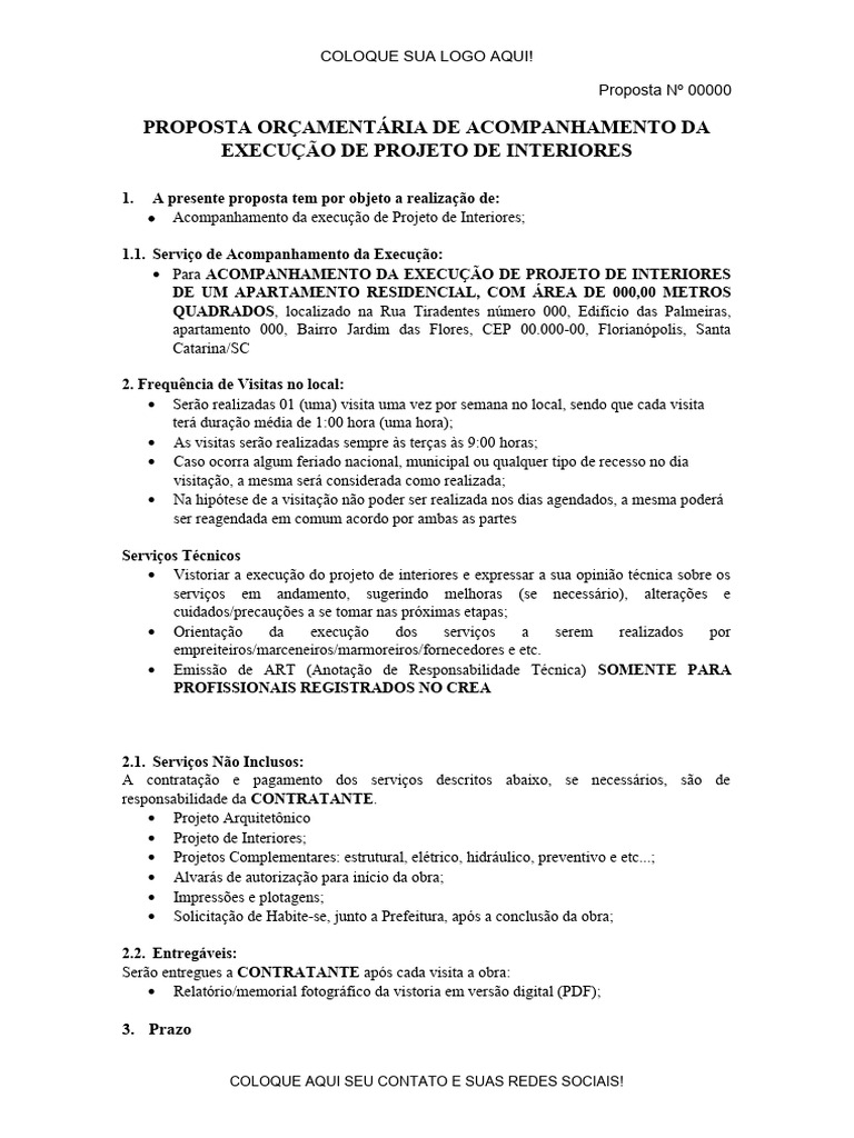 Modelo Proposta Orcamentaria Acompanhamento Da Execucao | PDF
