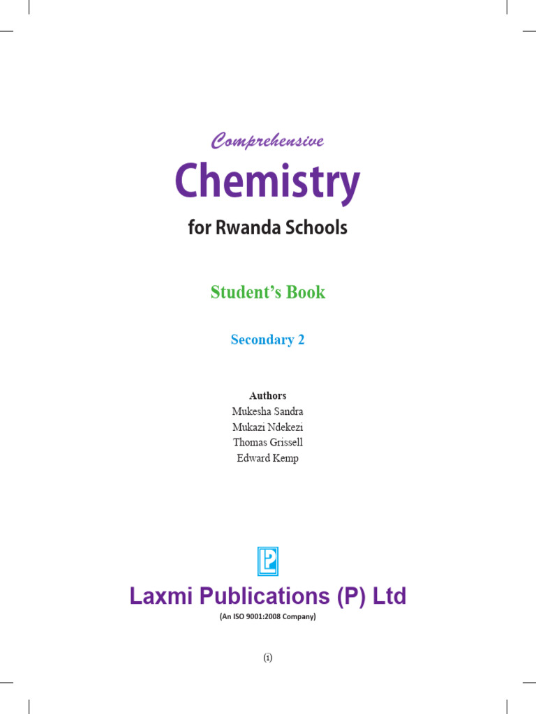 Chemistry S2 SB | PDF