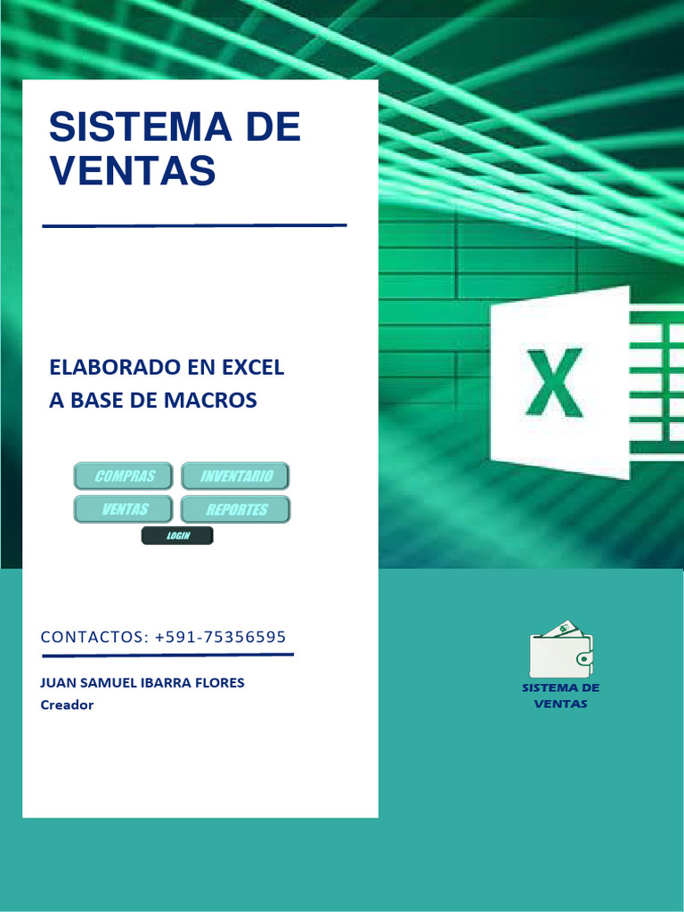 SISTEMA DE VENTAS EN EXCEL V.2.2 | PDF