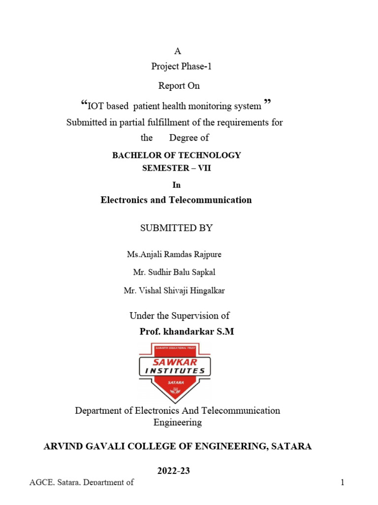 Anjali Report | PDF | Arduino | Manufactured Goods