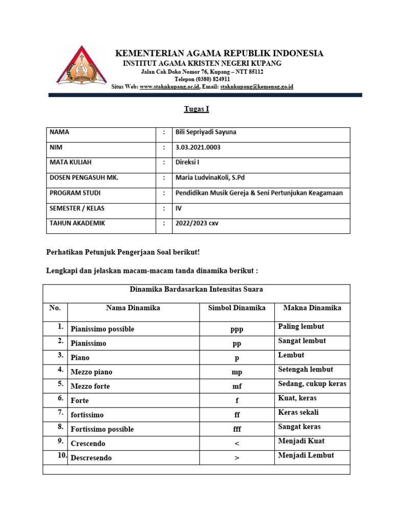 Tugas Direksi I PMG - SPK Genap | PDF