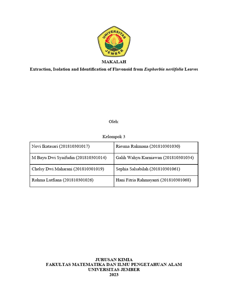 KBA Flavonoid 3 FIKS | PDF