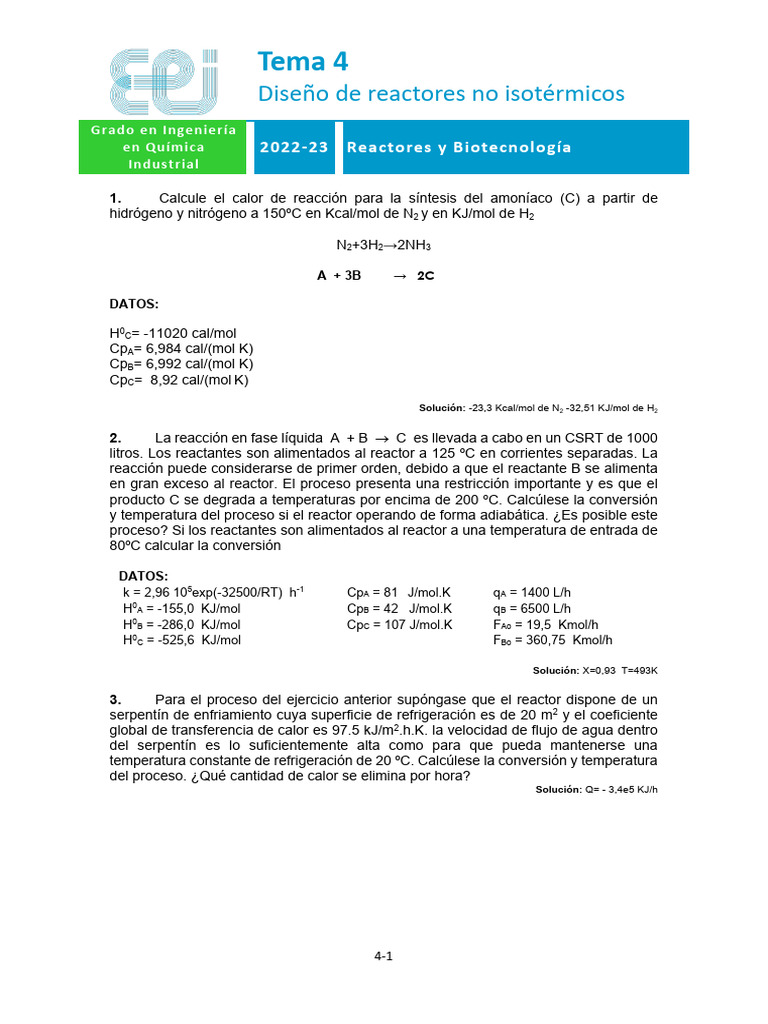 Problemas Tema 4 2023 | PDF