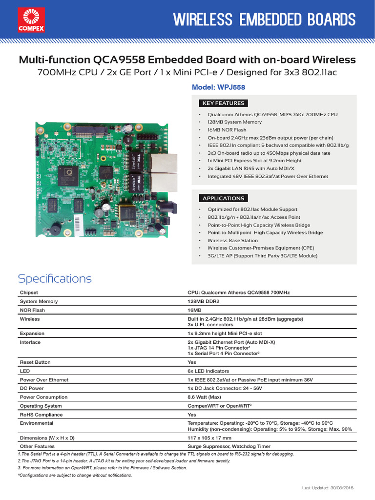 wpj558v3 1wh144 | PDF | Ieee 802.11 | Computing