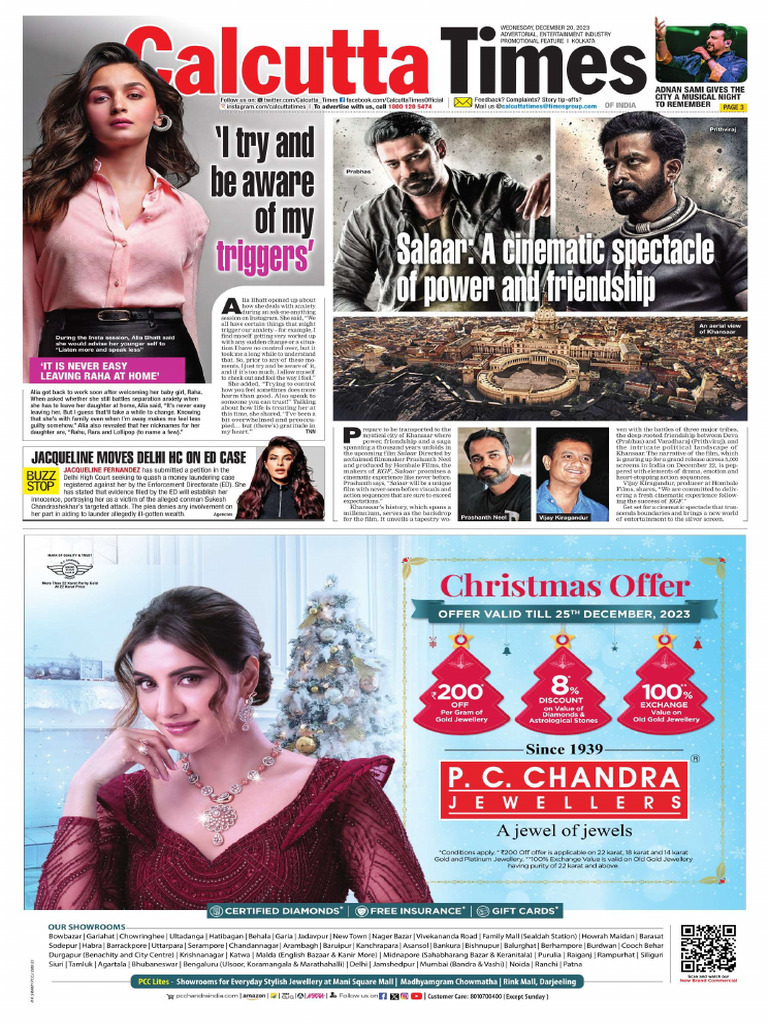 TOI Kolkata Times 20-12-2023 | PDF