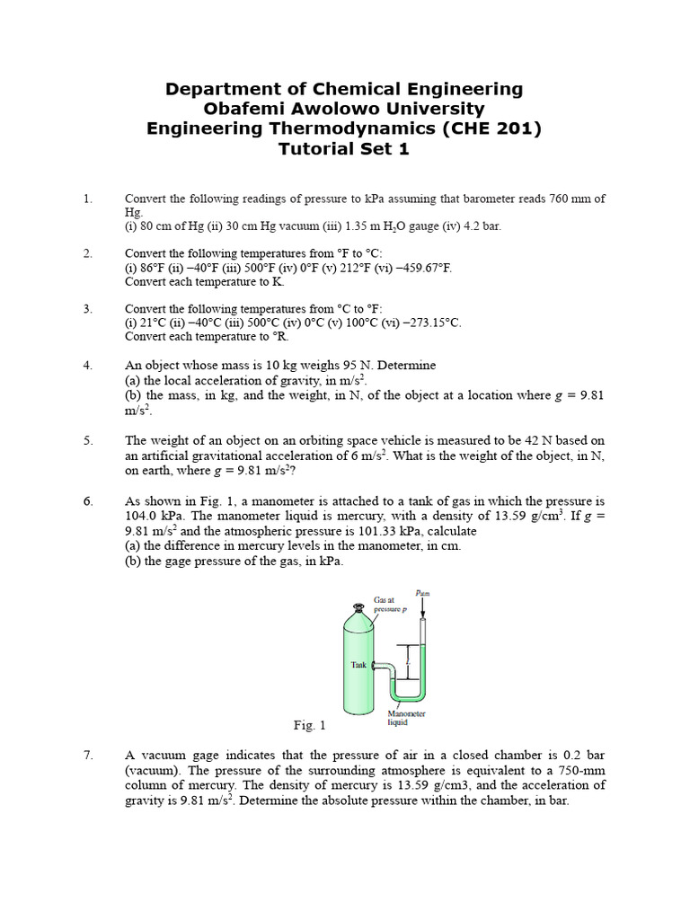 Tutorial Set 1_2022 | PDF