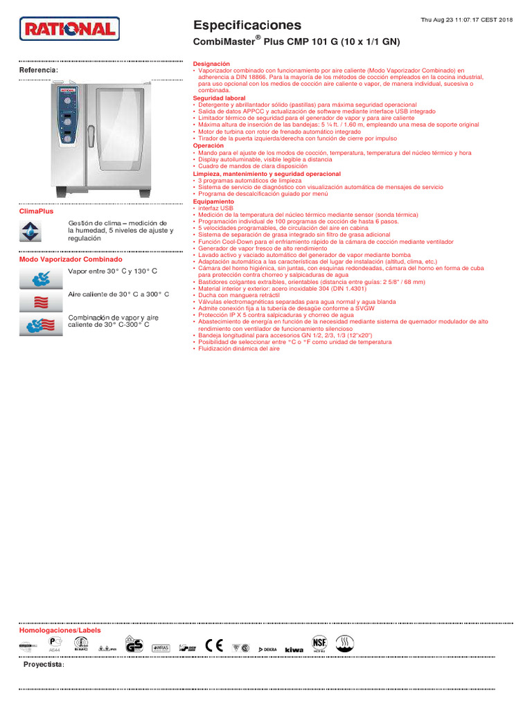 F.T. Rational CMP 101 | PDF