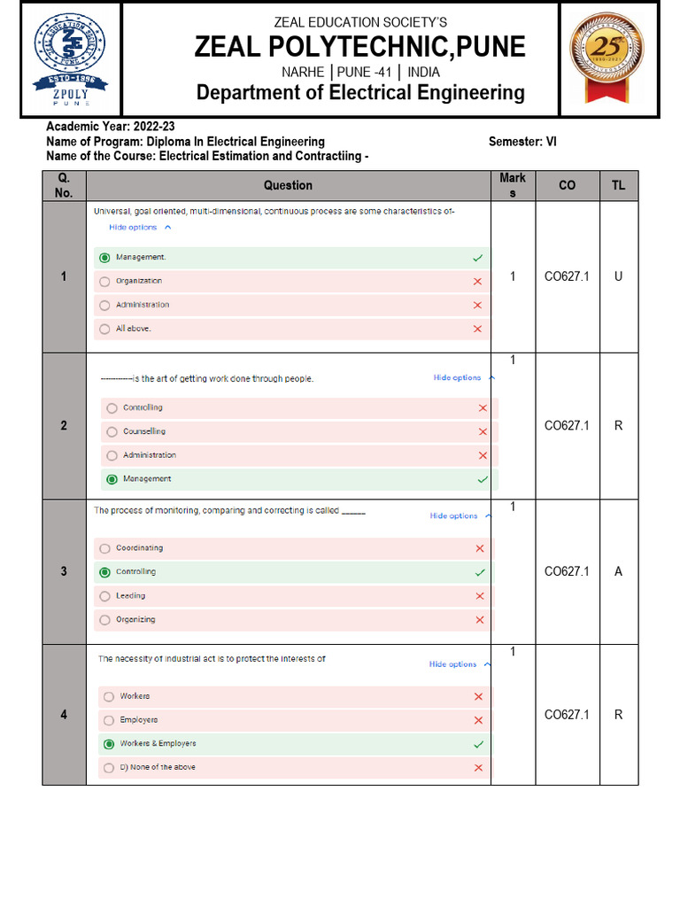 Question Bank 20 | PDF | Qualifications | Vocational Education