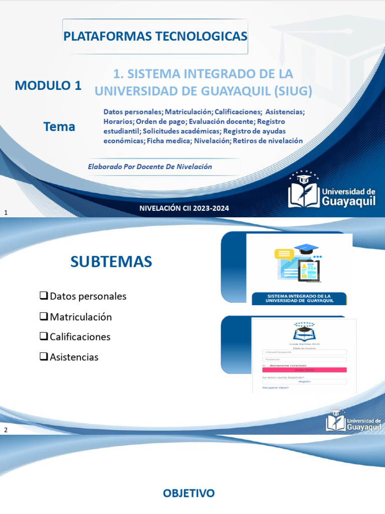 M1 - Clase 1 - S1 | PDF | Informática