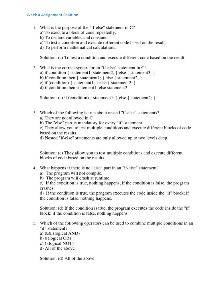Week-4-July-2023 Solution | PDF | Computer Program | Programming Week-4-July-2023 Solution | PDF | Computer Program | Programming