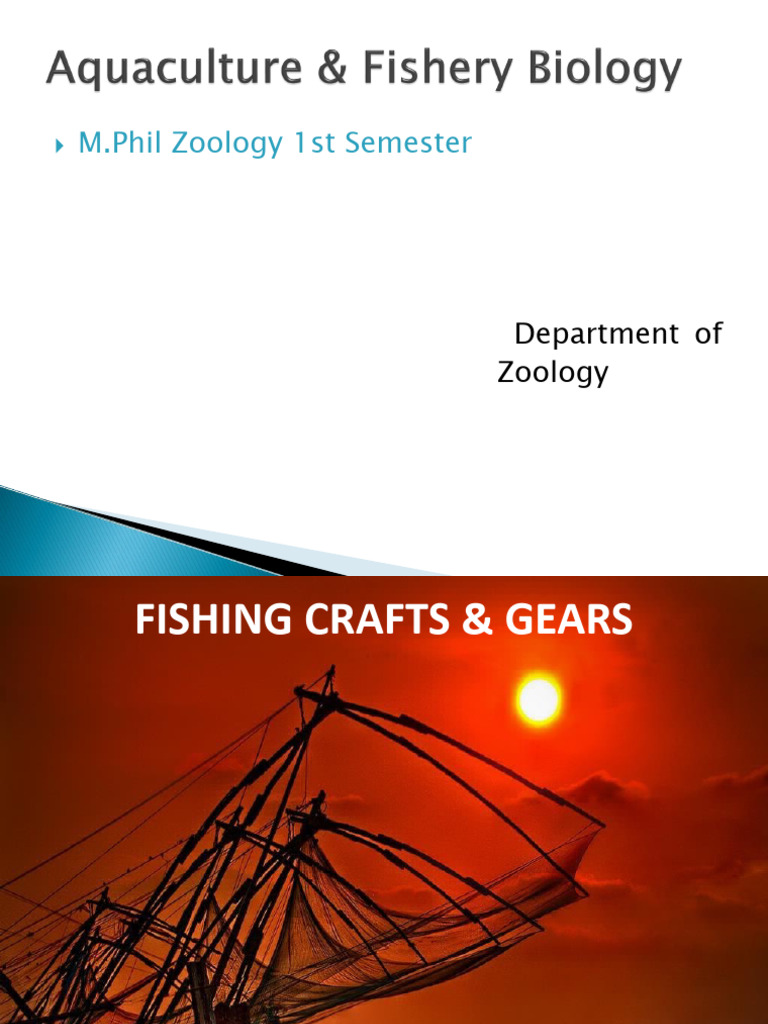 Fisheries Craft | PDF | Trawling | Equipment