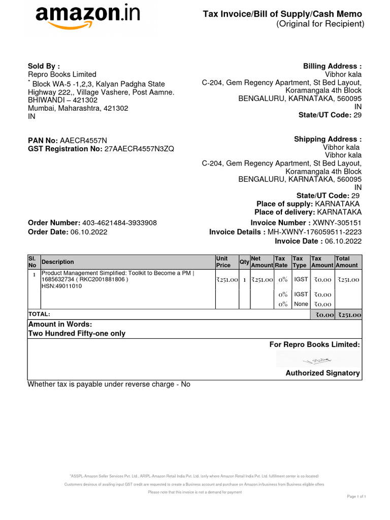 Invoice 1 | Download Free PDF | Invoice | Government Finances
