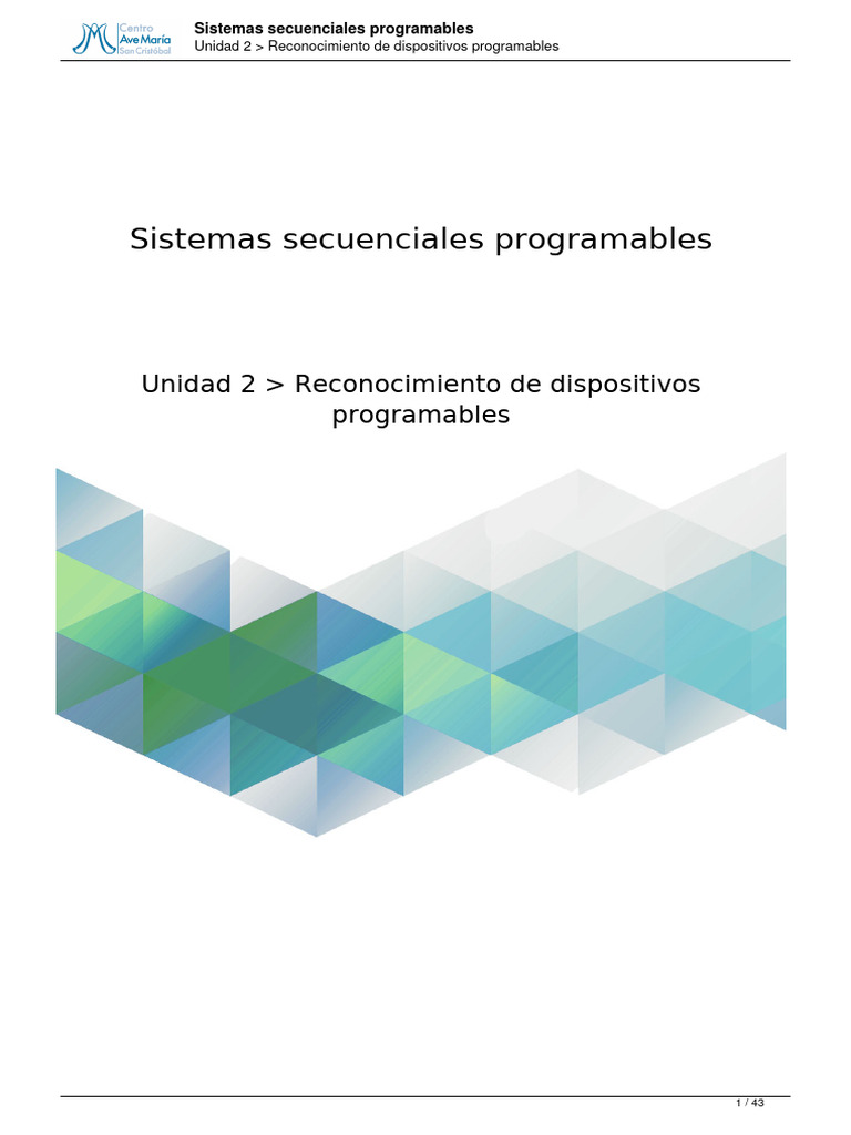 Sistemas Secuenciales Programables en Automatización | PDF | Controlador lógico programable ...