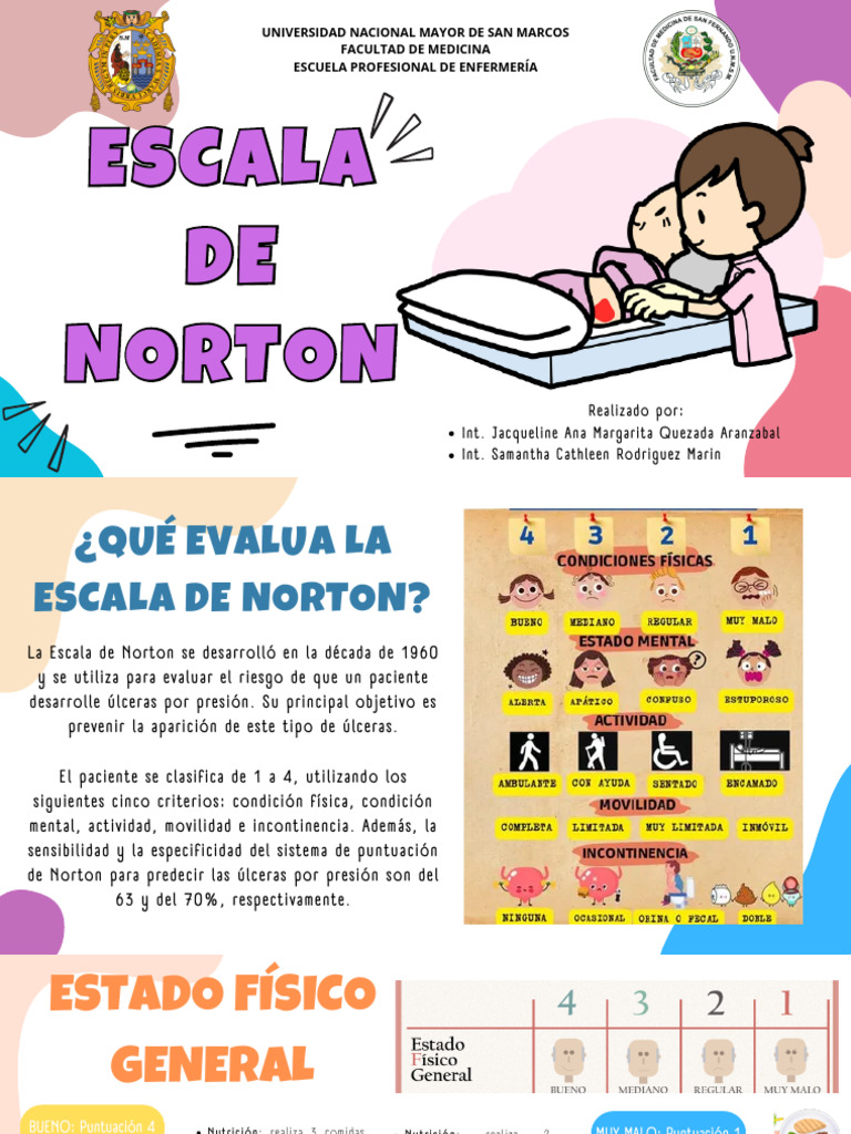 Escala de Norton | PDF | Cuidado de la salud | Causas de la muerte