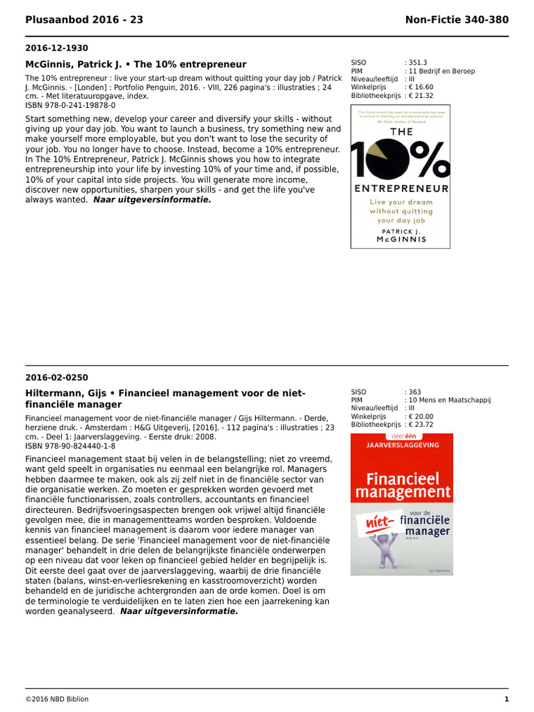 Adoc - Pub Mcginnis Patrick J The 10 Entrepreneur | PDF