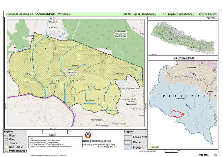 Province-7 Kanchanpur Beldandi Gaunpalika | PDF