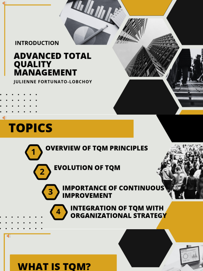 TQM PRESENTATION | PDF