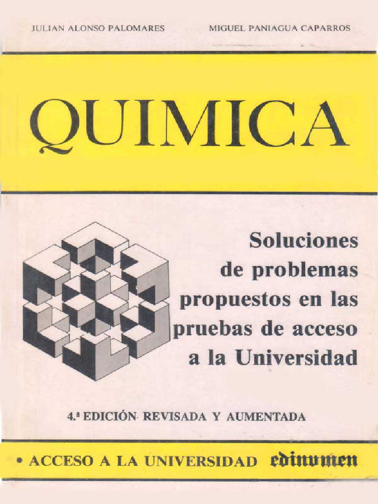 Química Pruebas de Acceso A La Universidad, 4ta Edición - Julián A. | PDF