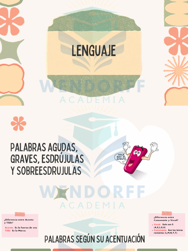 Palabras, Tildes, Signos Ortograficos. | PDF | Coma | Fonética