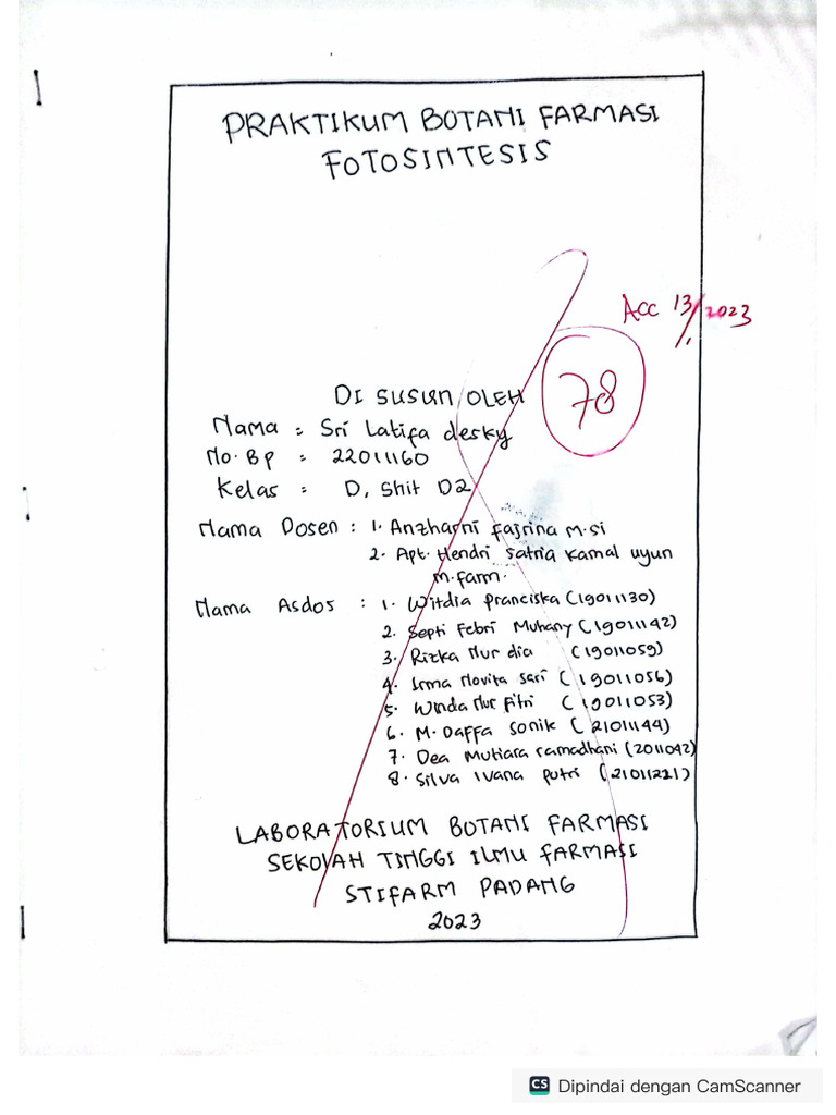 Laprak Botani BP 22 Ex | PDF