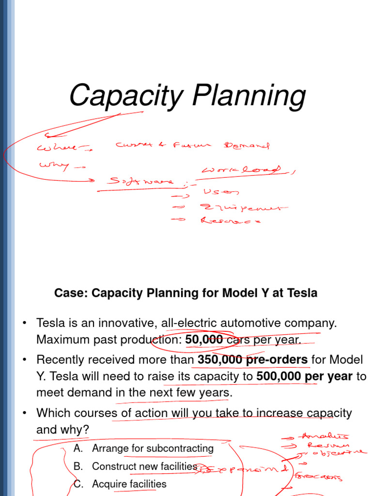 Session 6 Capacity Planning | PDF | Economies | Business