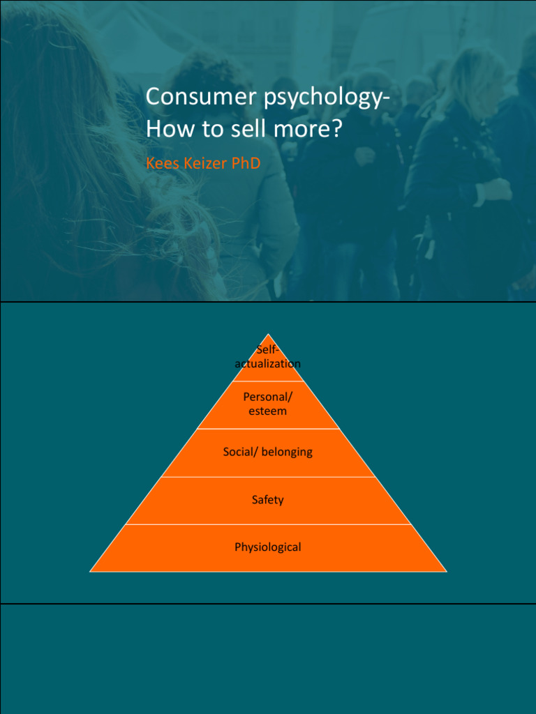 SLIDES Consumer Psychology How To Sell More | PDF SLIDES Consumer Psychology How To Sell More | PDF