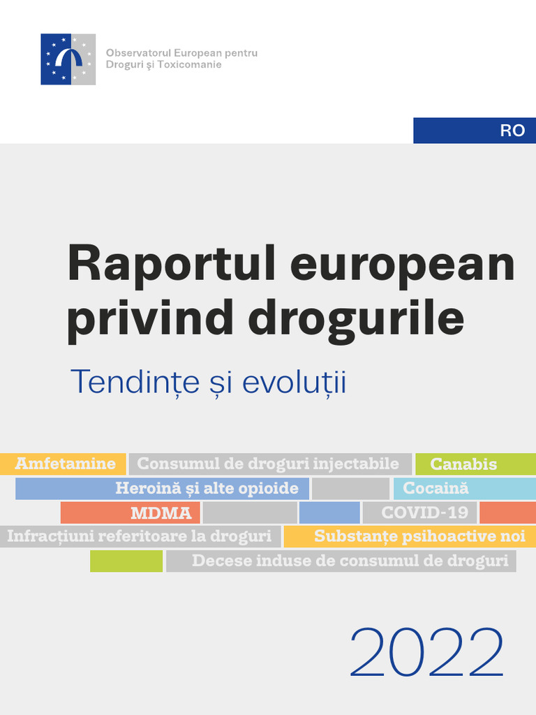 Raportul European Privind Drogurile: Tendințe Și Evoluții | PDF