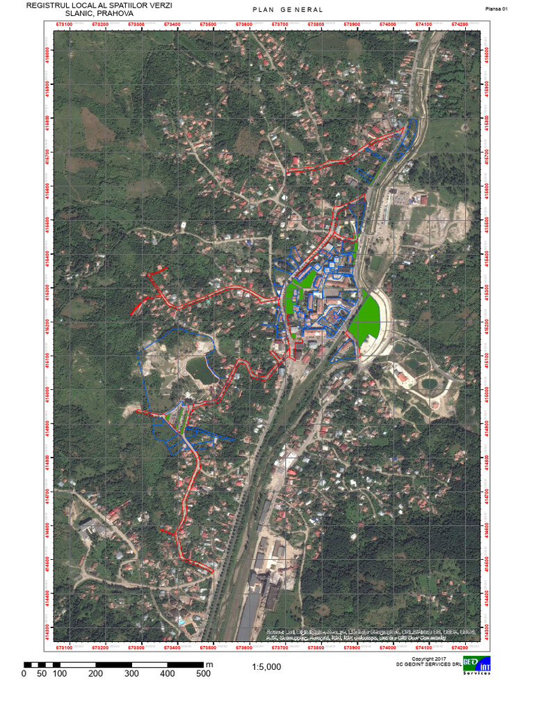 RLSV - 1 - Plan de Ansamblu | Download Free PDF | Geographic Data And Information | Geographical ...