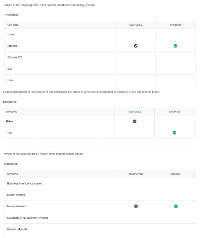 MIS Previous Question Paper | PDF