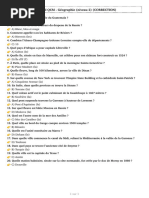 100 Questions Réponses Culture Générale | PDF | Continent | Mer