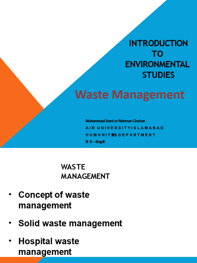 Waste Management | PDF