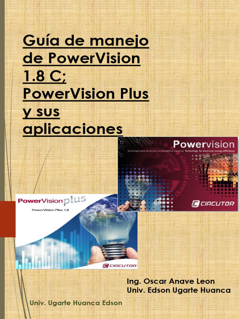 Guia de Manejo de PowerVision | PDF | Informática