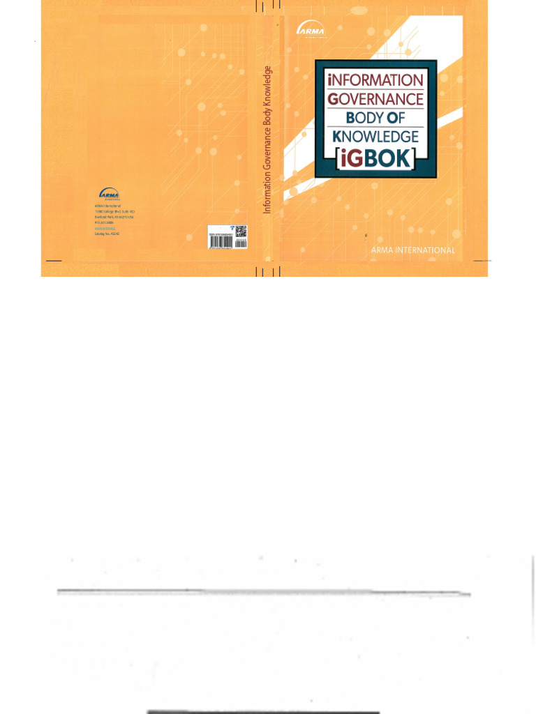 Information Governance Body of | PDF