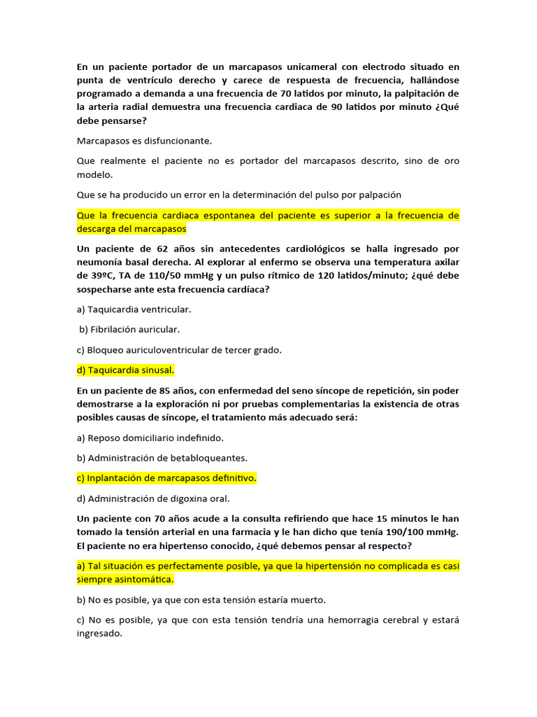 Banco de Preguntas 1 de 2 | PDF | Enfermería | Inyección (medicina)